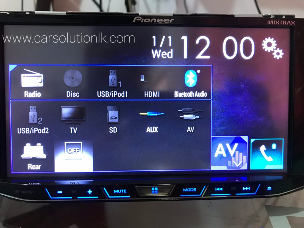 PIONEER AVH-X8650BT SOFTWARE - CARSOLUTIONLK