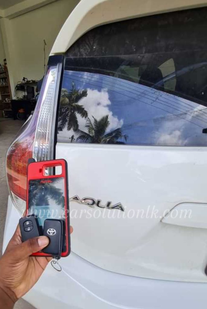 TOYOTA AQUA KEY PROGRAMMING - CARSOLUTIONLK